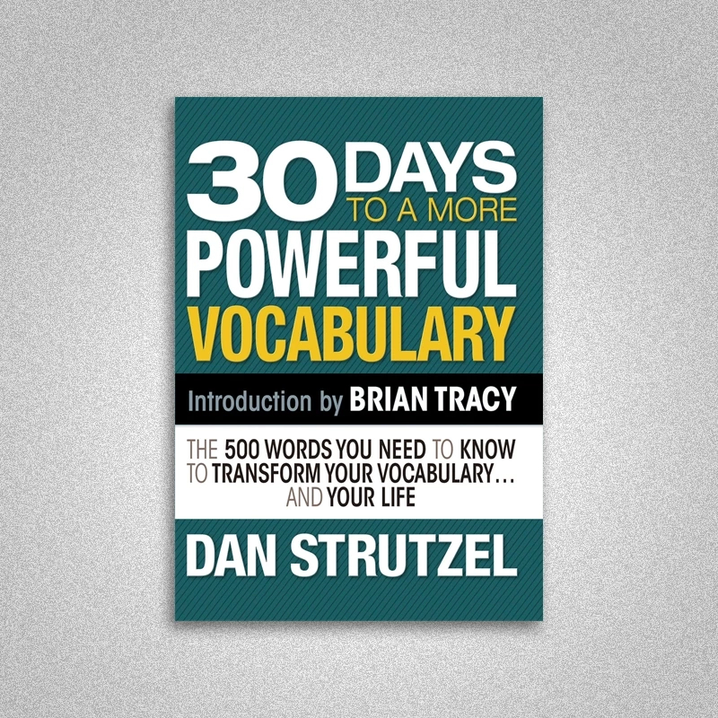 30 Days to a More Powerful Vocabulary self help English books English ...