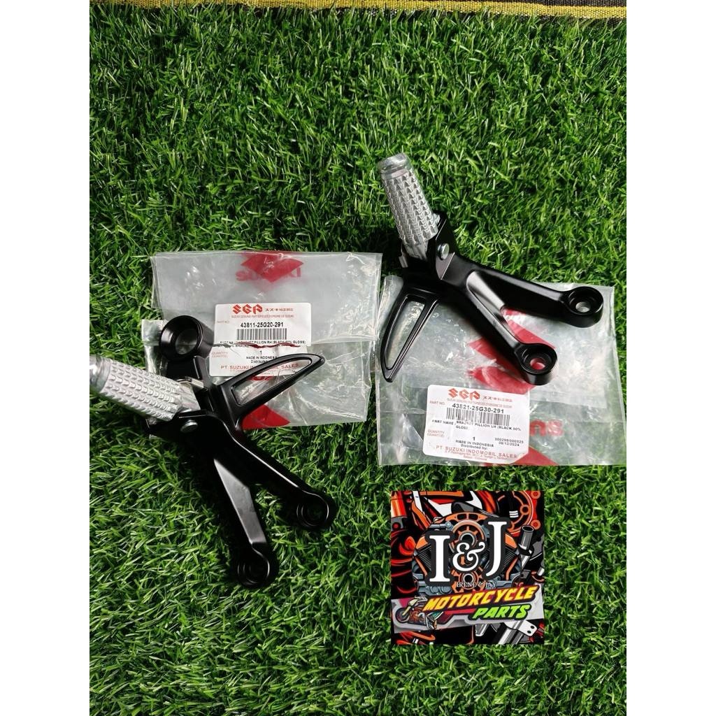 PASSENGER FOOTREST RAIDER FI 150 SUZUKI GENUINE (LEFT & RIGHT) | Shopee ...