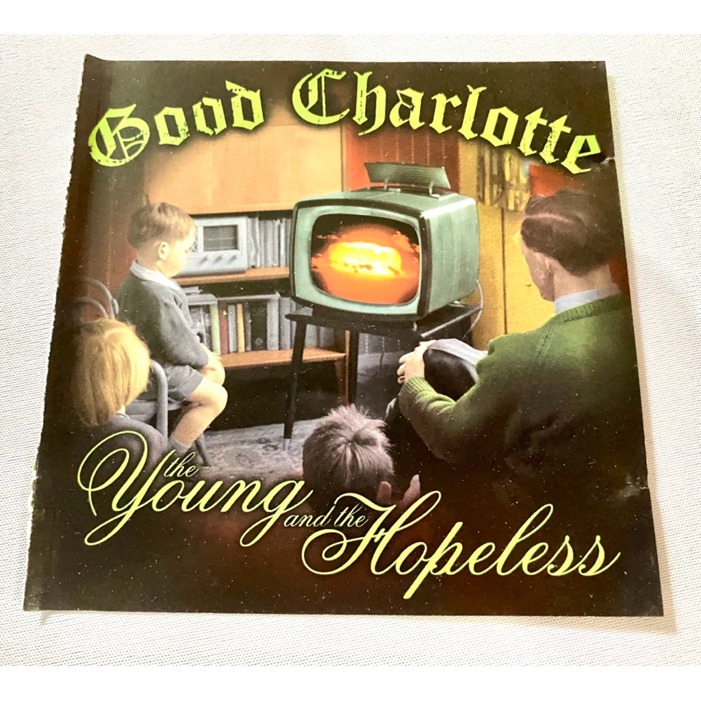 Good Charlotte - The Young and the Hopeless - Cut Front Inlay & No Case ...