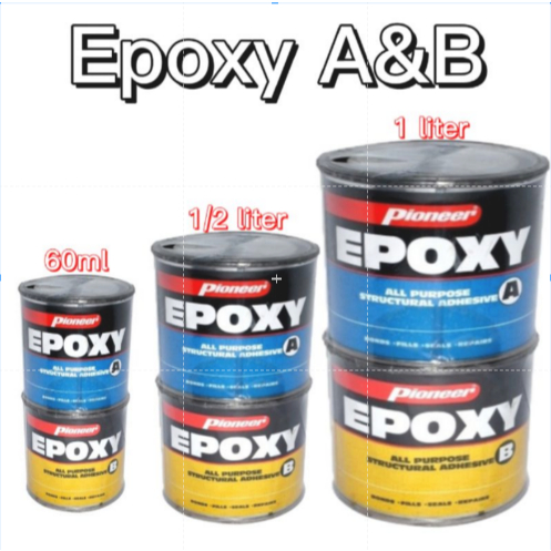 PIONEER Epoxy A&B all purpose adhesive | Shopee Philippines