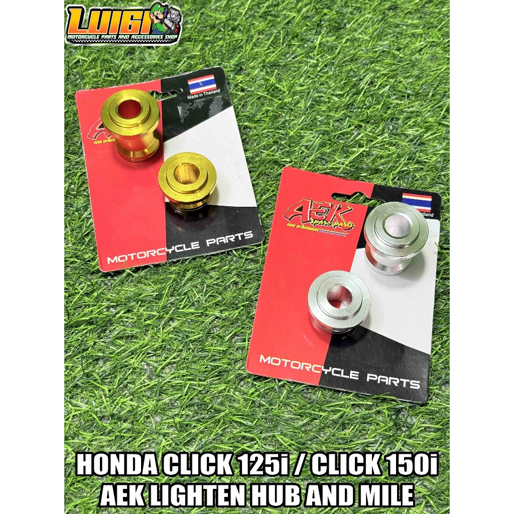 AEK HONDA CLICK 125i / CLICK 150i LIGHTEN HUB AND MILE 100% THAILAND ...
