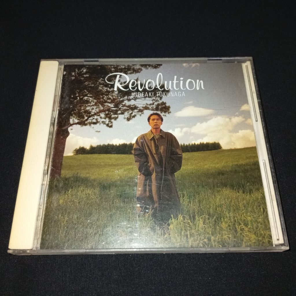 HIDEAKI TOKUNAGA - Revolution CD Jpop City Pop music album AUTHENTIC Japanese Artist ...