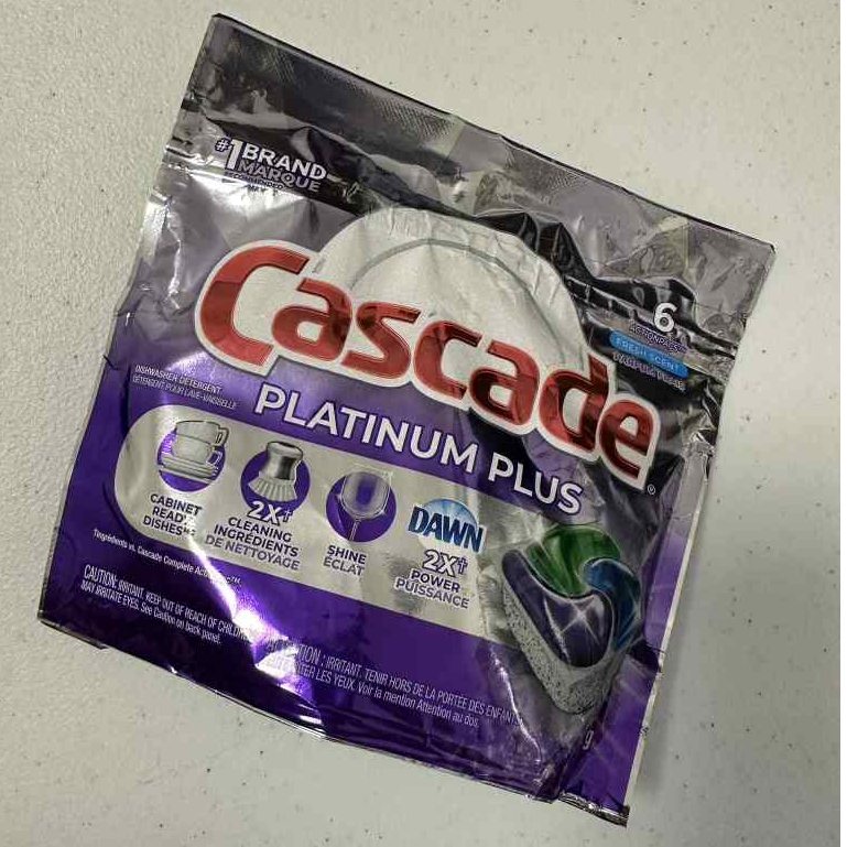 Cascade / Finish Automatic Dishwasher Detergent Diamond Shine | Shopee ...