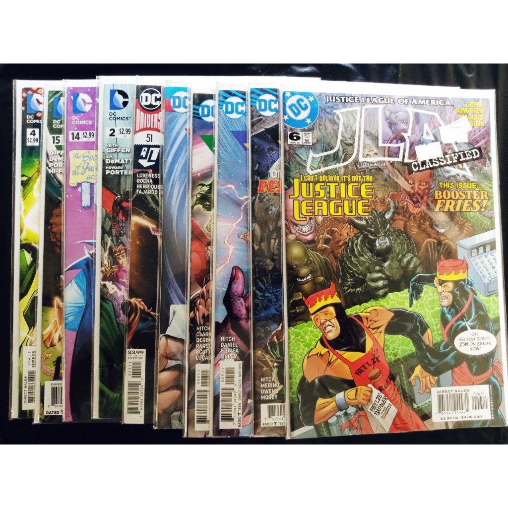Justice League JLA Classified 3000 3001 Europe Infinity Last Ride No ...