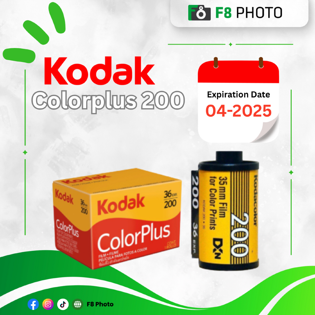 Kodak Colorplus 200 35mm Colored Film 36 Exp. | Shopee Philippines