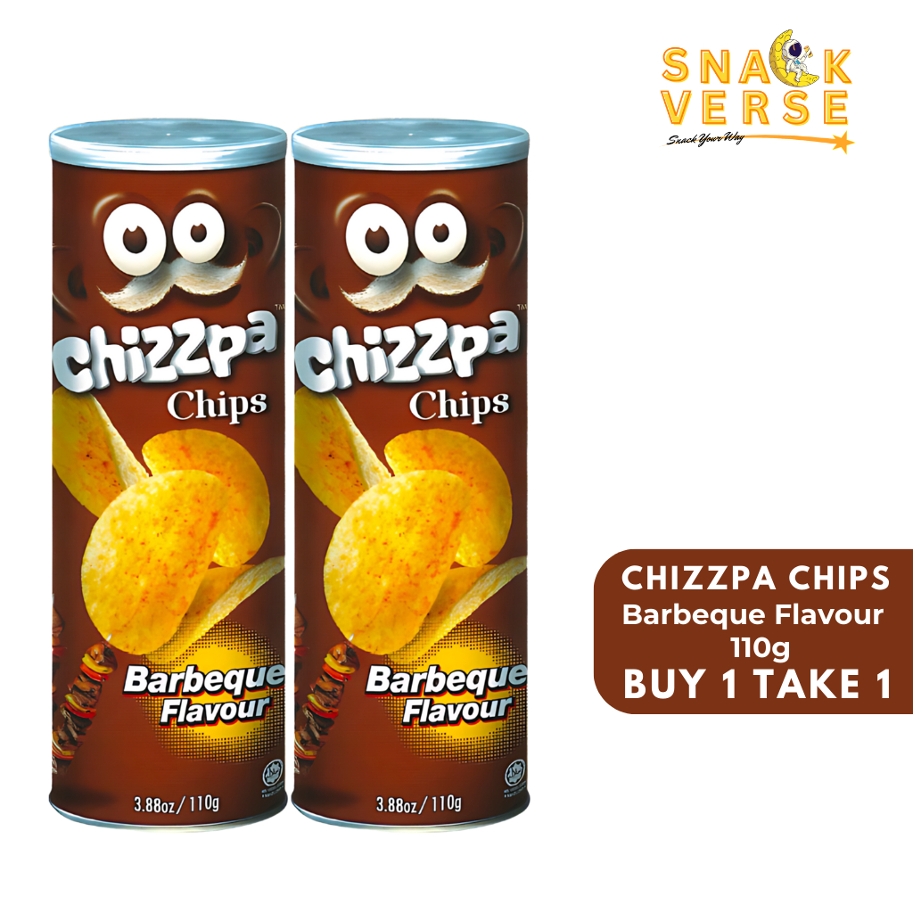 BUY 1 TAKE 1 Chizzpa Chips - Barbeque Flavour - 3.88oz / 110g per ...