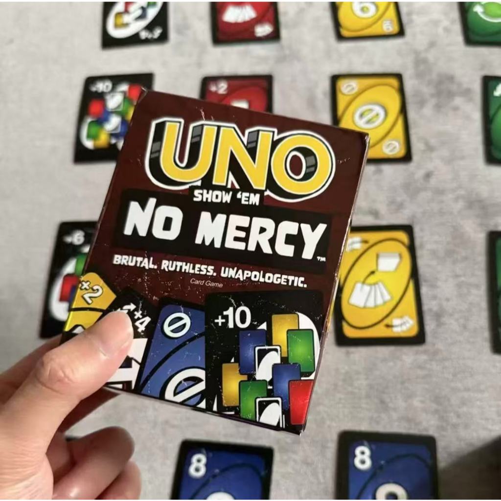 Ready to ship Uno no mercy card game, paper box, exchange with anyone ...
