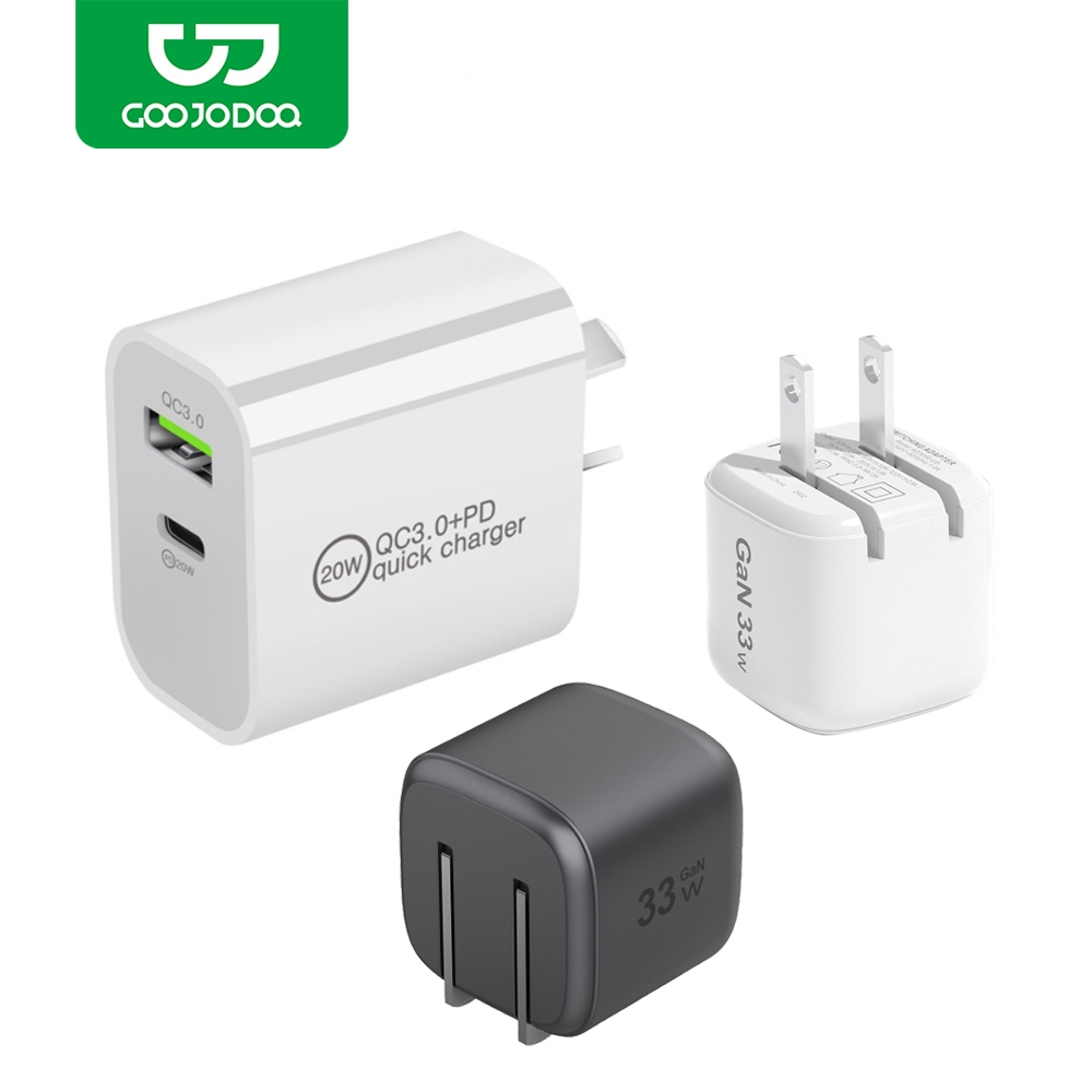 GOOJODOQ PD Charger 33W for iPhone Android Type C Fast Charger Power ...