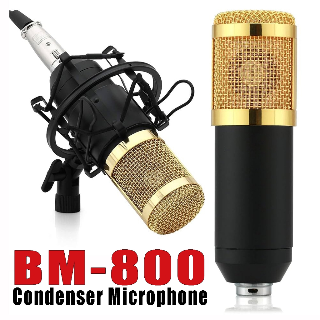 Condenser Computer Audio/KTV 3.5mm With Sound card Recording Condenser ...