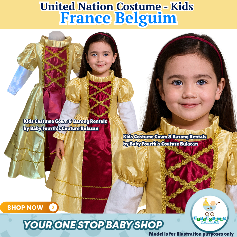 BFC United Nation France Belguim Gown Dress Costume Dress National ...