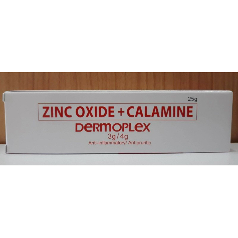 Zinc Oxide + Calamine Dermoplex 25g Anti-inflammatory | Shopee Philippines