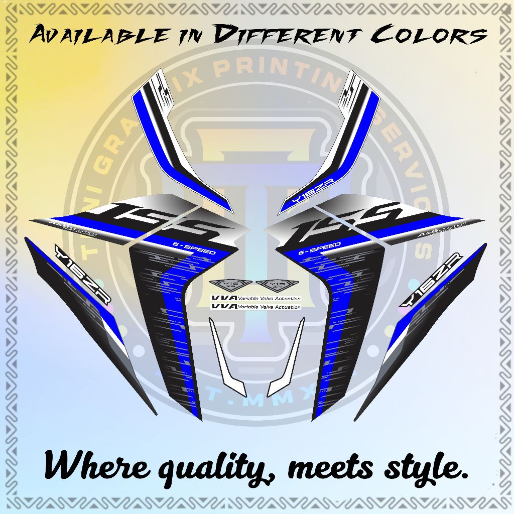 Sniper 155 2023 NEW VARiANT DESIGN DECALS - Premium Laminated sticker ...