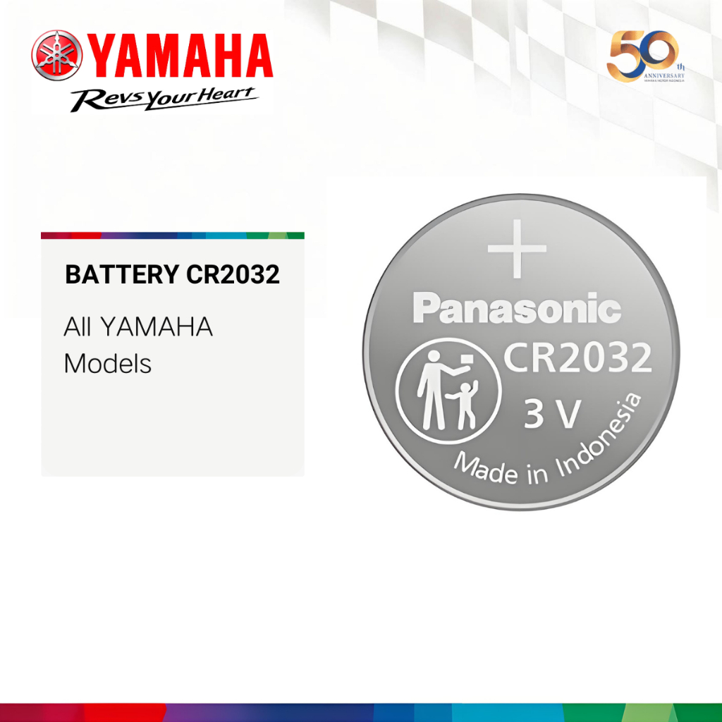 🇵🇭Yamaha Genuine Remote Key Lithium Battery CR2032 - For Aerox/Nmax ...