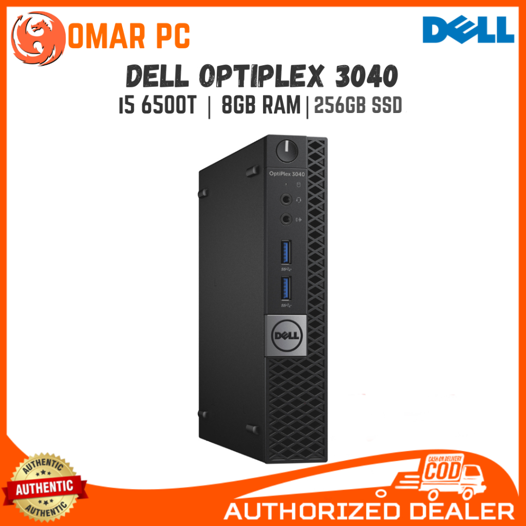 DELL OPTIPLEX 3040 MICRO I5-6500T | 8GB RAM | 256GB SSD | Shopee ...