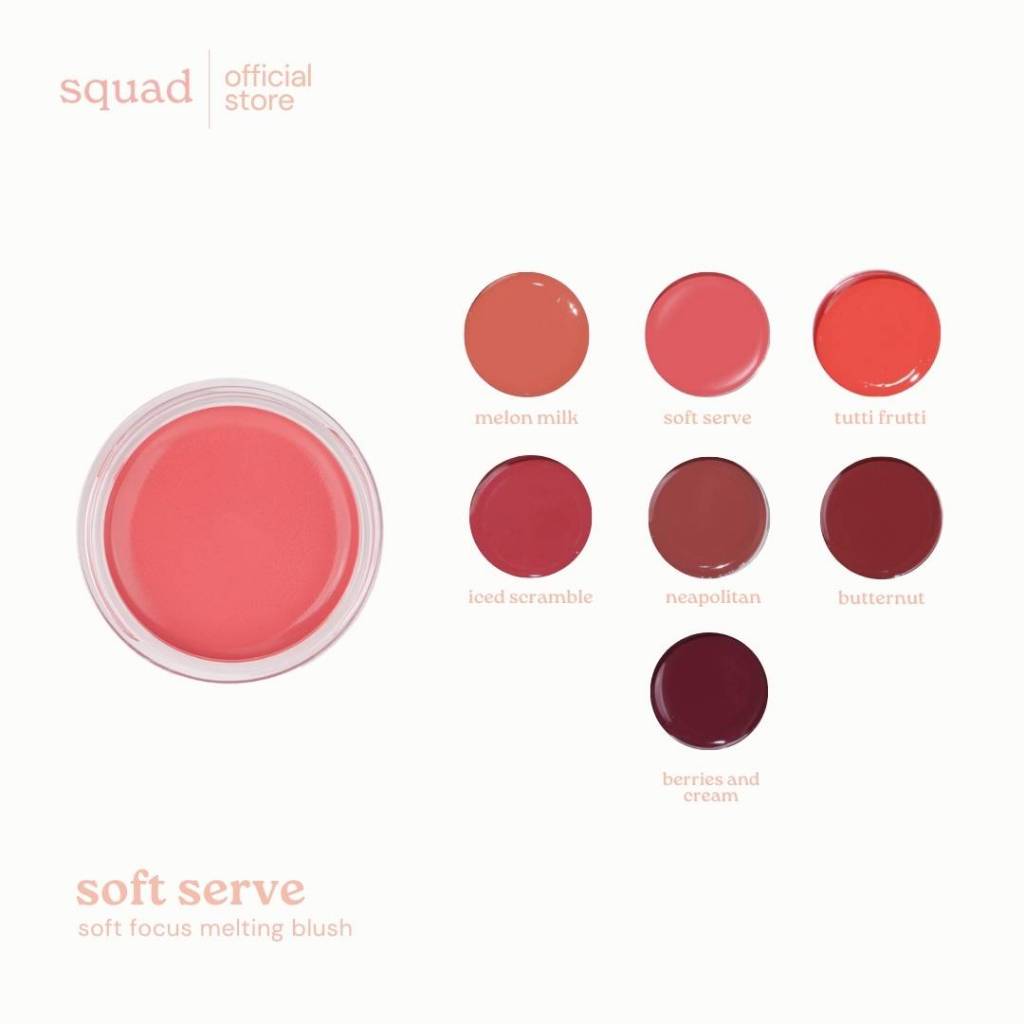 Squad Cosmetics Soft Serve | Shopee Philippines