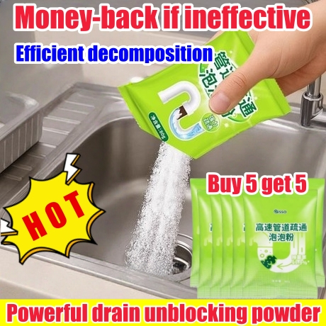 pipe unblocking powder Pipe Dredging Agent Drain Cleaner Tool Toilet ...