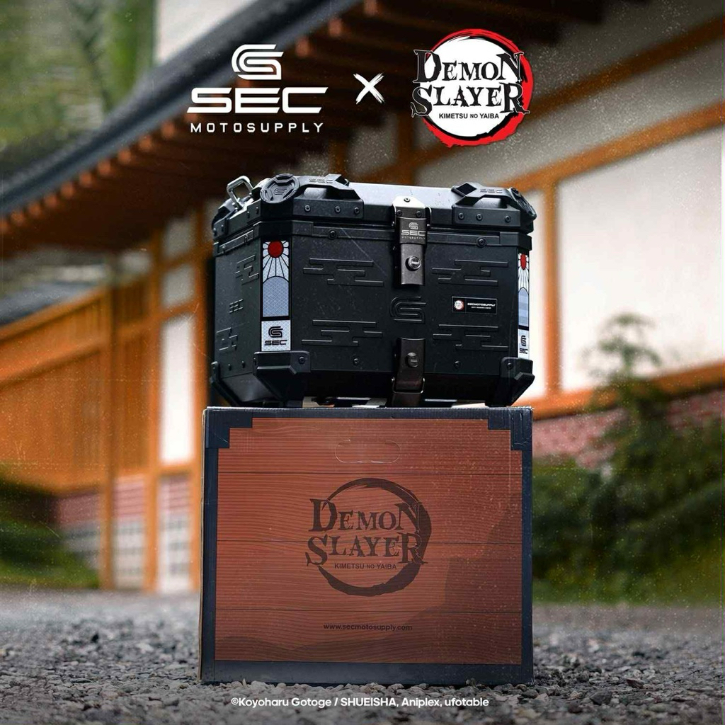 NEW! SEC DEMON SLAYER 45L Alloy Box Collaboration With Freebies ...