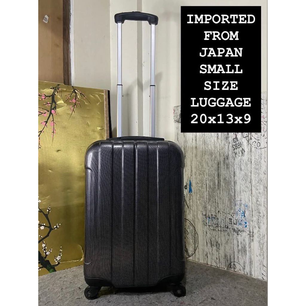 IMPORTED FROM JAPAN ORIGINAL SMALL HANDCARRY LUGGAGE | Shopee Philippines