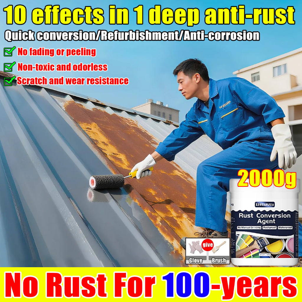 Metal Primer Paint 2000g Anti Rust Paint For Metal Primer for steel ...