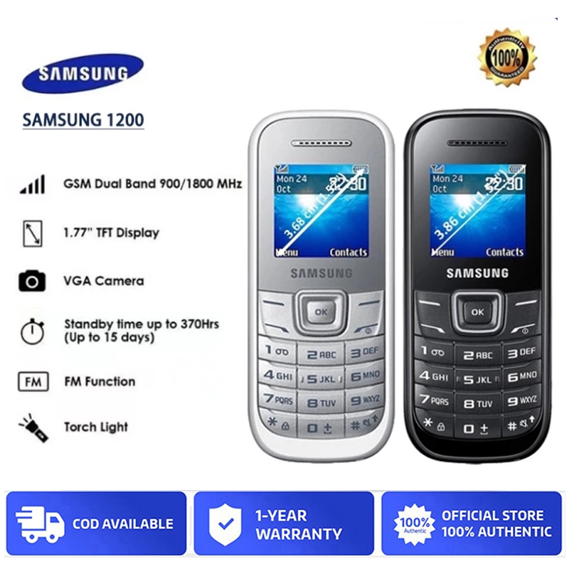 Original GT-E1200 Keypad Phone Basic Phone Keypad cellphone 800mAh ...
