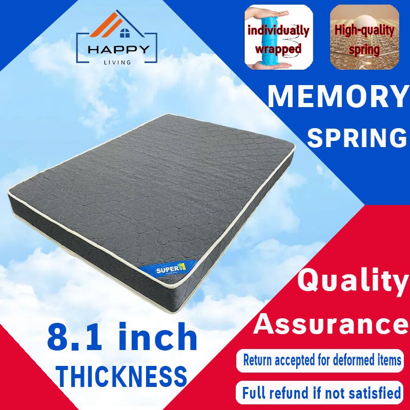 SUPER 11 foam Spring mattress 10 year warranty Comfort Deluxe matress ...