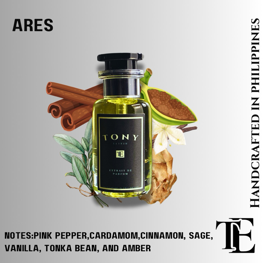Tony Elixir Ares - Limited Edition| Unisex Perfume Collection |swyi ...