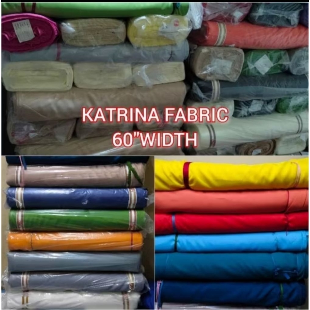 KATRINA FABRIC 60WIDTH (sold per roll) | Shopee Philippines