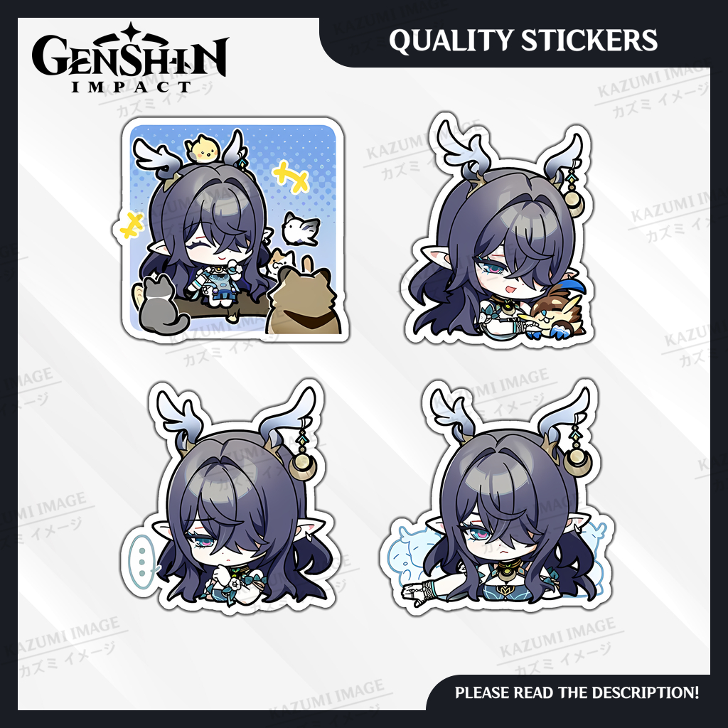 Lauma - Genshin Impact Waterproof Emoji Stickers | Shopee Philippines