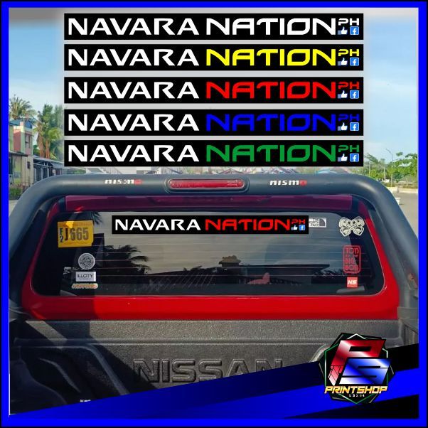 NAVARA NATION Sticker Printed durable ang high quality | Shopee Philippines