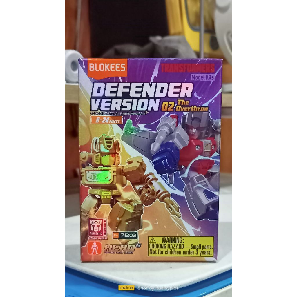 Blokees Transformers Model Kits Defender Version 02 The Overthrow ...