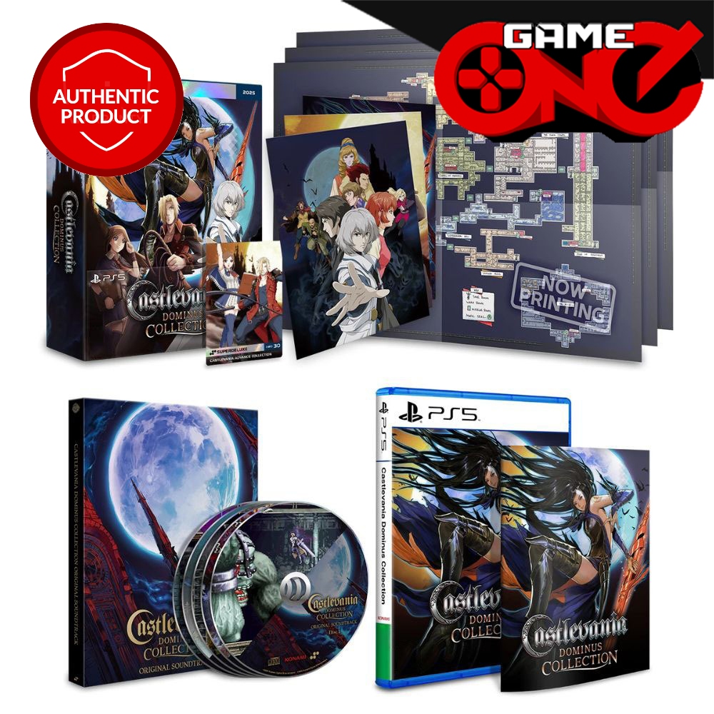 PlayStation PS5 Castlevania Dominus Collection Deluxe Edition [R3 ...