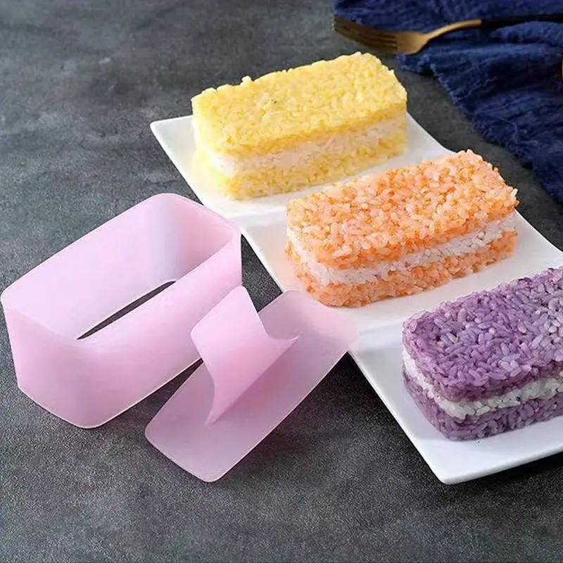 Rice Meat Molder DIY Sushi Musubi Maker Box Multi Layer Non Stick ...