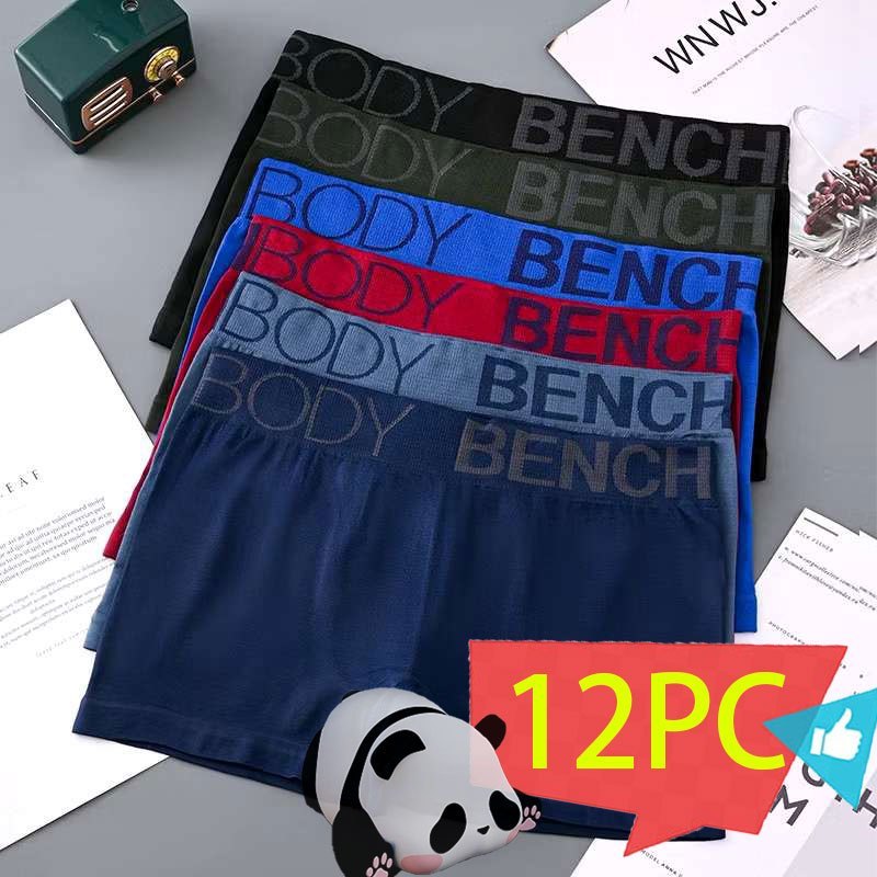 COD BENCH 6/12Pcs Body Boxer Brief High quality men's brand underwear ...