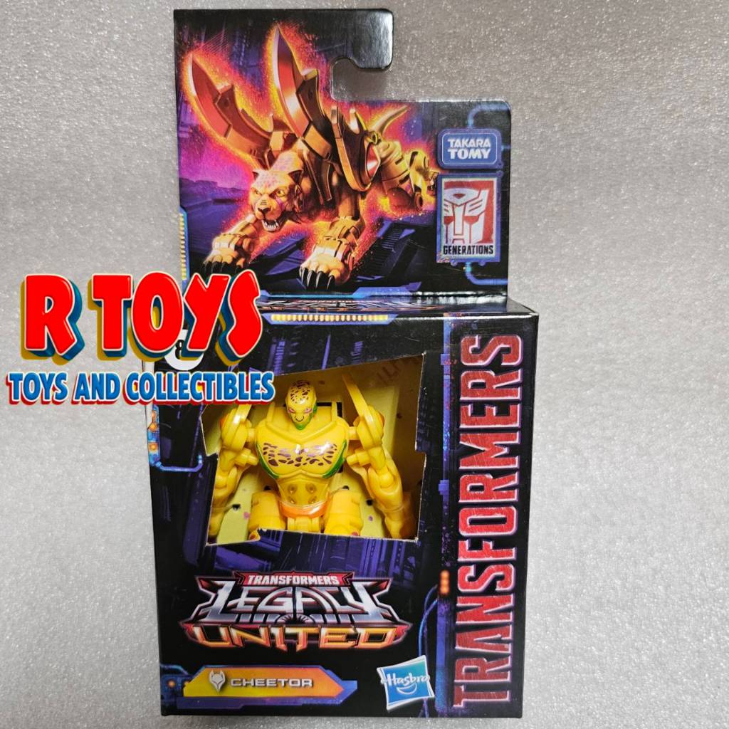 Transformers TF Legacy United Cheetor Core Class Beasts Wars 9cm ...