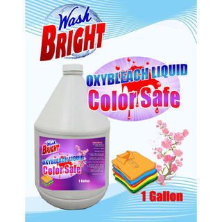 COLOR SAFE OXYGEN BLEACH FOR COLORED FABRICS 1 GALLON WITH FREE GLOVES ...