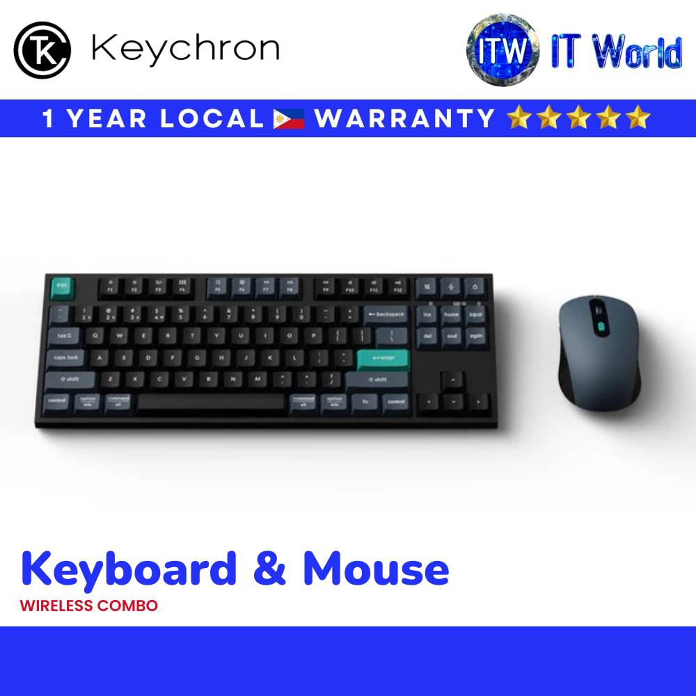 Keychron B33 Keyboard and BM25 Mouse Wireless Combo (KCBD1) | itw ...