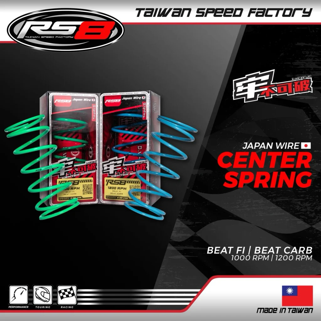 RS8 CENTER SPRING FOR ALL UNITS (CLICK/NMAX/AEROX/PCX/ADV) | Shopee ...