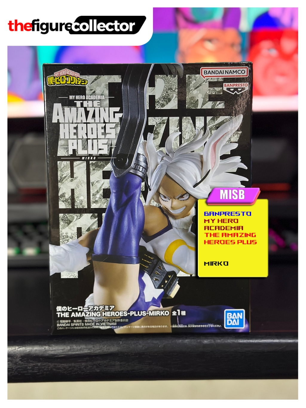 MIRKO AMAZING HEROES PLUS [Authentic] BANPRESTO | My Hero Academia ...