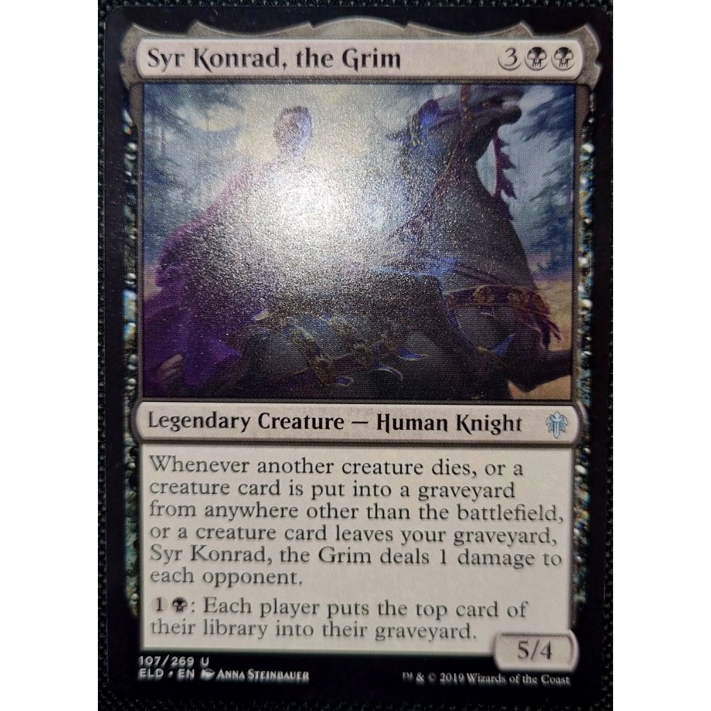 MTG Syr Konrad, the Grim ELD (Nonfoil) | Shopee Philippines