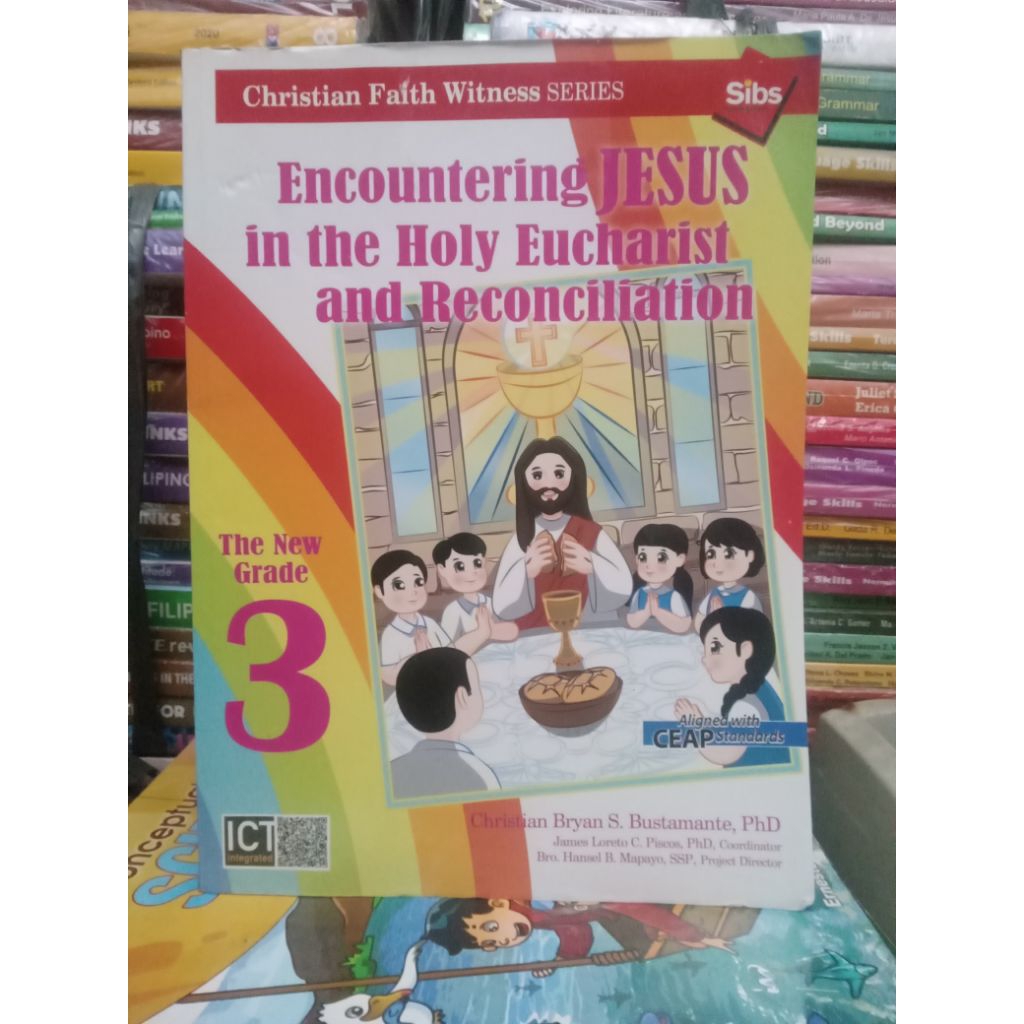 ENCOUNTERING JESUS THE HOLY EUCHARIST AND RECONCIILIATION GRADE 3 (USED) | Shopee Philippines