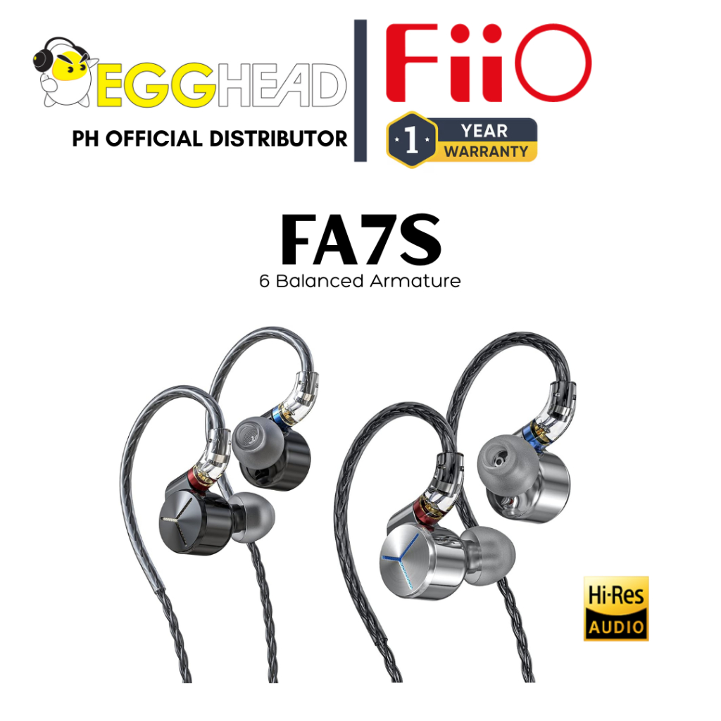 FiiO FA7S | 6 Balanced Armature Drivers IEM's | Shopee Philippines