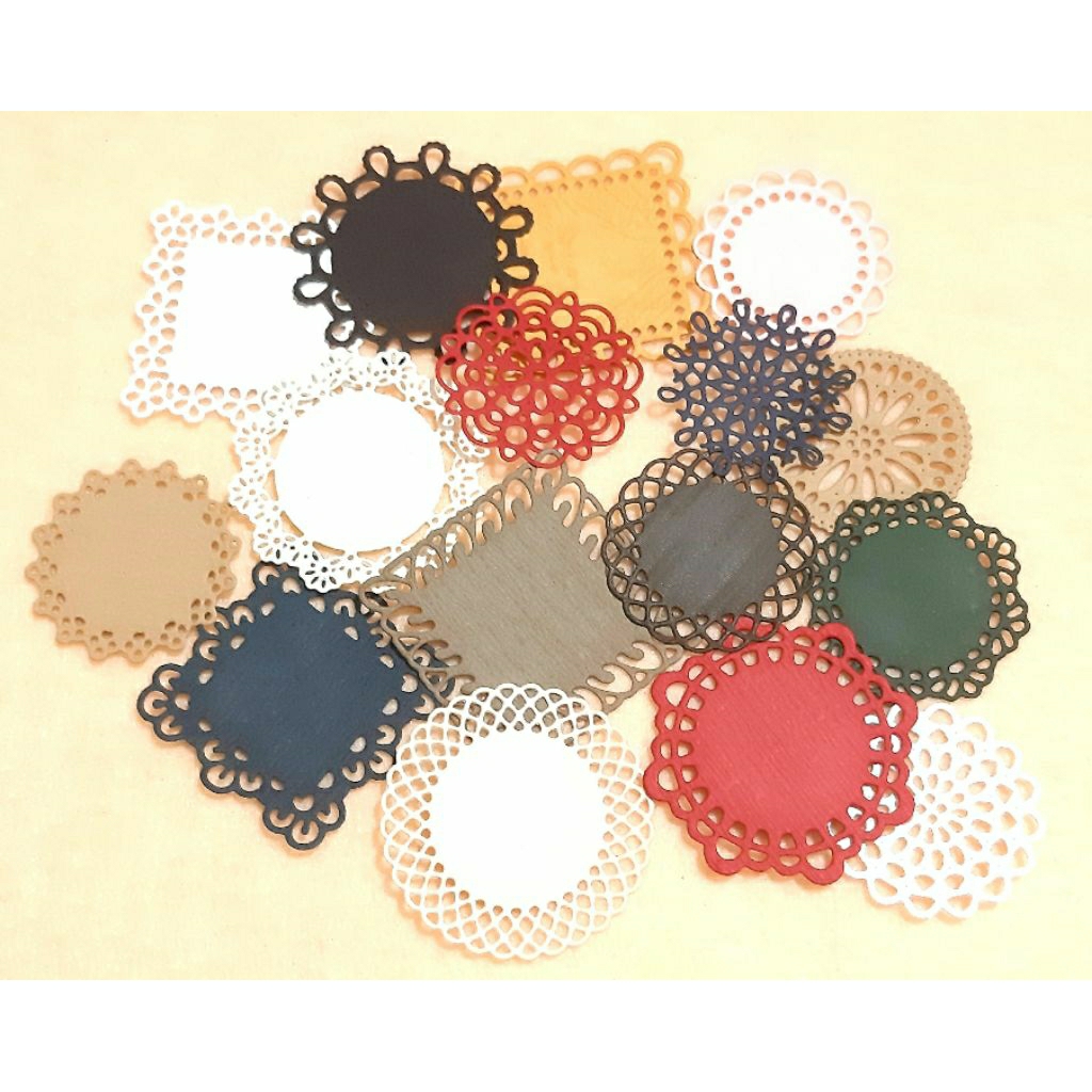 Die Cut Mini Doilies for Journaling Scrapboking | Journal Ephemera ...