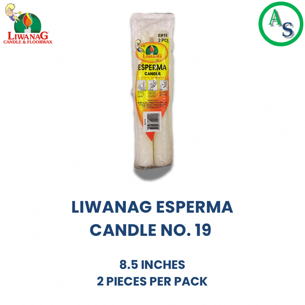Liwanag Esperma Candle #19 | Shopee Philippines