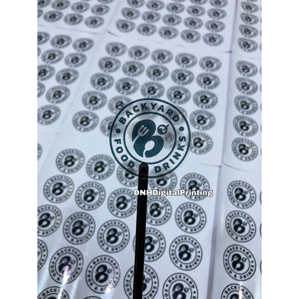 2x2 100pcs Transparent Logo (send your design/layout) | Shopee Philippines