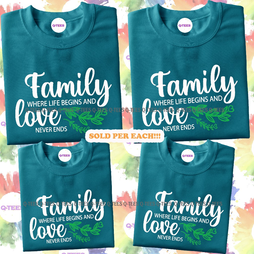 Transformative Teal Hello 2026 Design Family Shirt Set Color of the ...