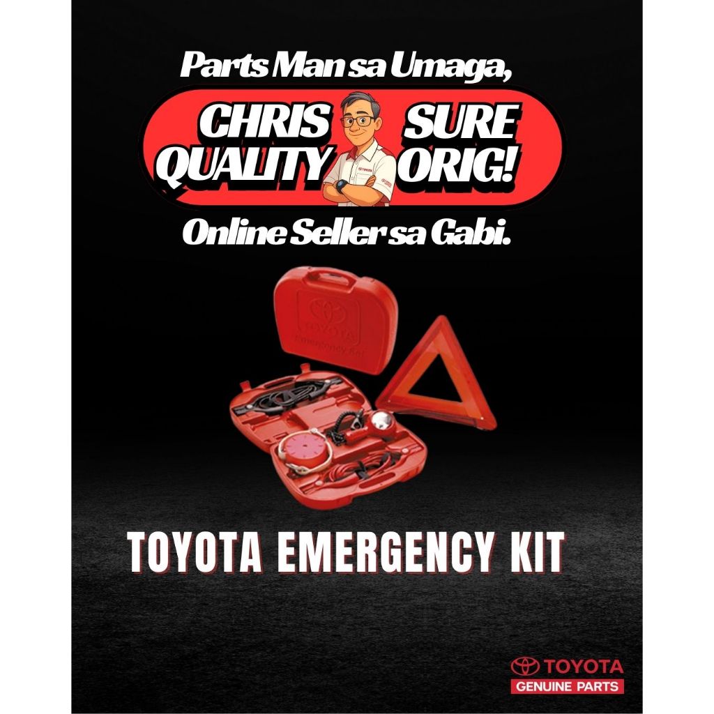 CAR EMERGENCY SET (TOYOTA GENUINE ACCESSORIES) | Shopee Philippines