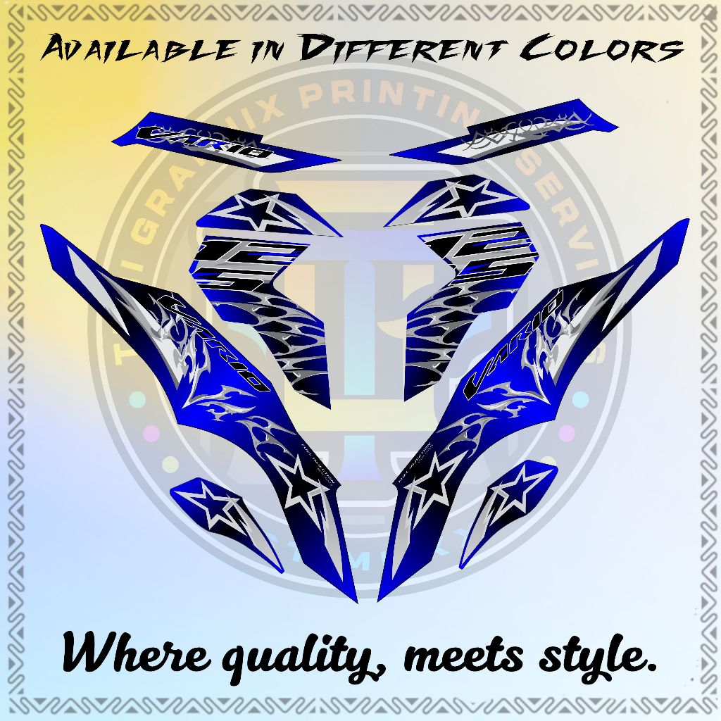 CLICK 125i V3 PANTHER WEB INDO DECALS STICKER | Shopee Philippines