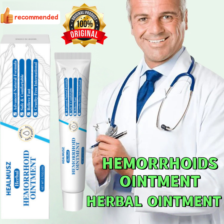 Authentic Healmusz Herbal Hemorrhoid Ointment 20g Natural Gentle Care ...