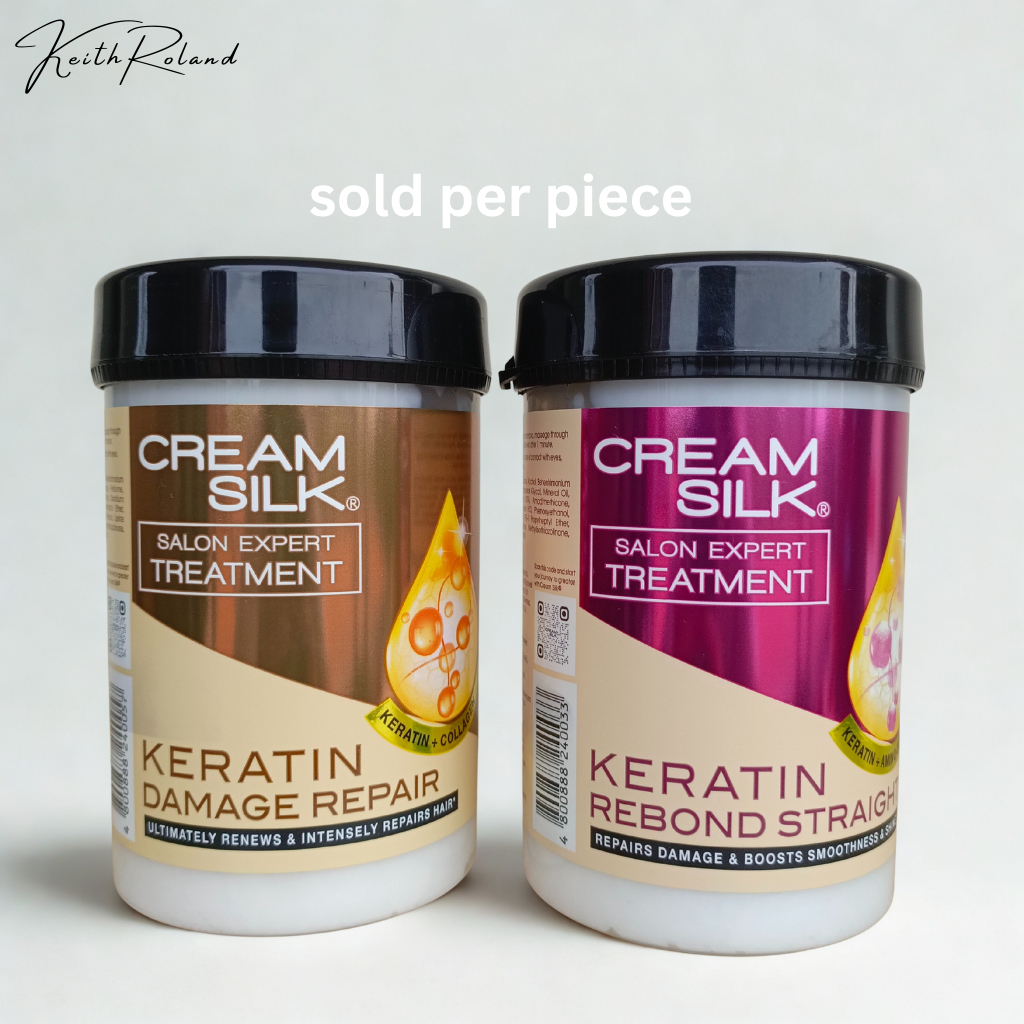 Cream Silk Salon Expert Treatment for Hair Keratin Damage Repair or ...