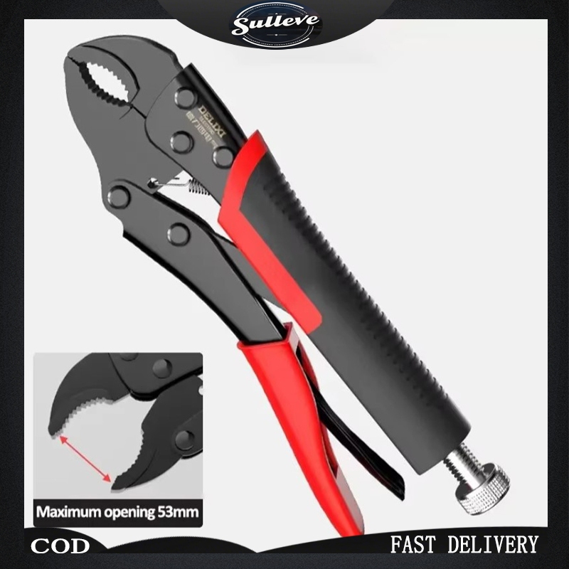 (COD)Multi-Function Locking Pliers, Manual Pliers Pipe Wrench Round ...